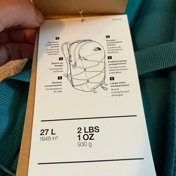 The North Face | Bags | The North Face Borealis Backpack Womens Teal ...